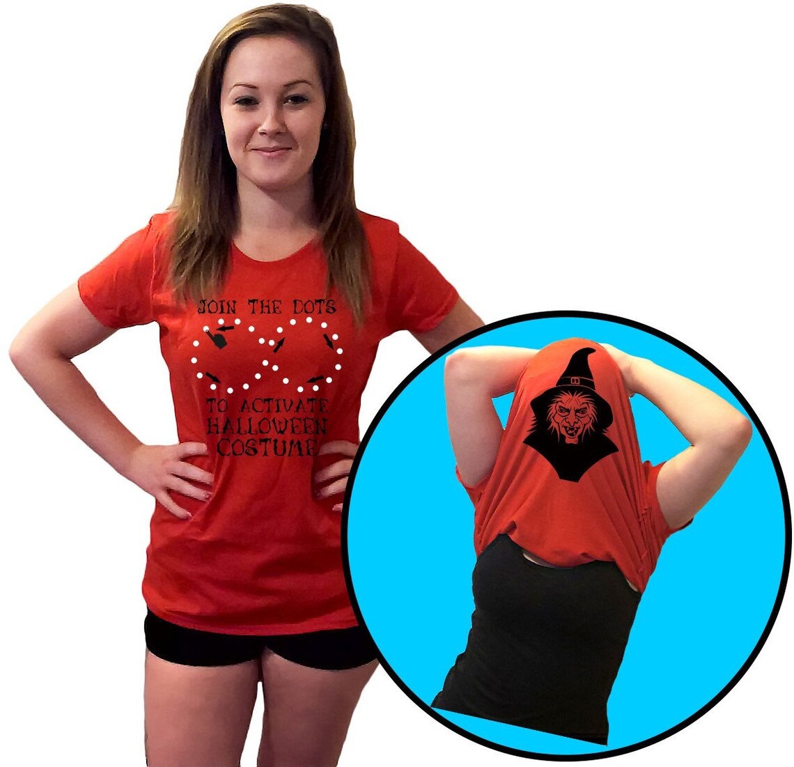 Dot to Dot Funny Rude Flip Over Halloween Costume Womens | Etsy