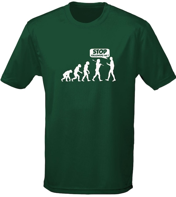 Human Evolution Stop Following Me