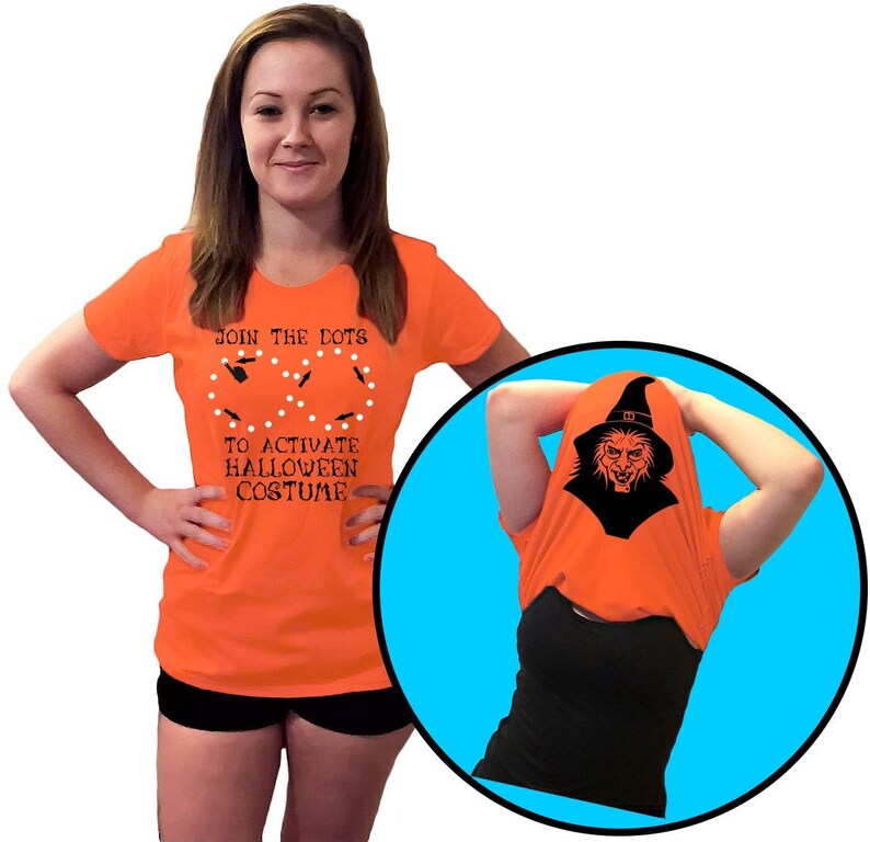 Dot to Dot Funny Rude Flip Over Halloween Costume Womens | Etsy