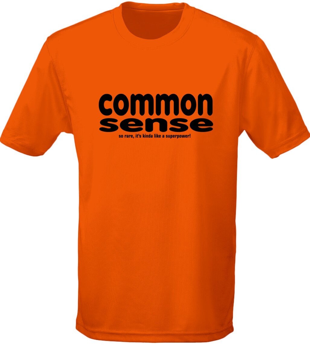 Common Sense Superpower Unisex Premium T-shirt 10 Colours - Etsy