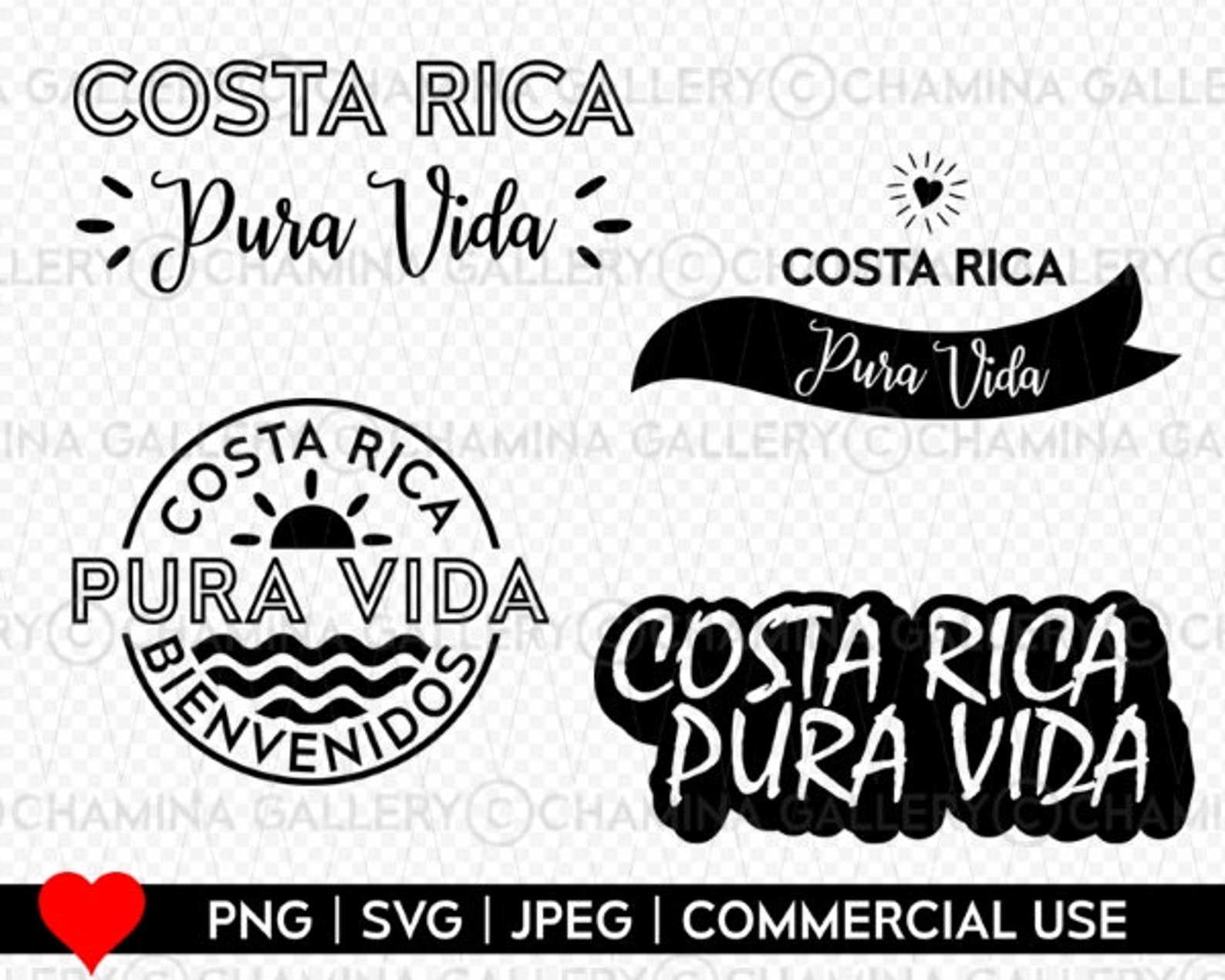 Costa Rica svg / Costa Rica Pura Vida svg / Archivo cortado Costa Rica ...