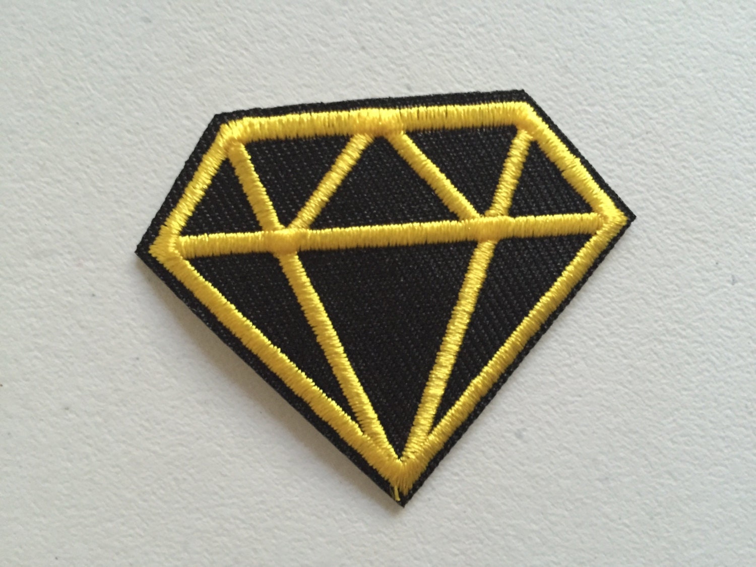 Diamond Iron-on Patch Diamond Applique Motif Decorative - Etsy UK