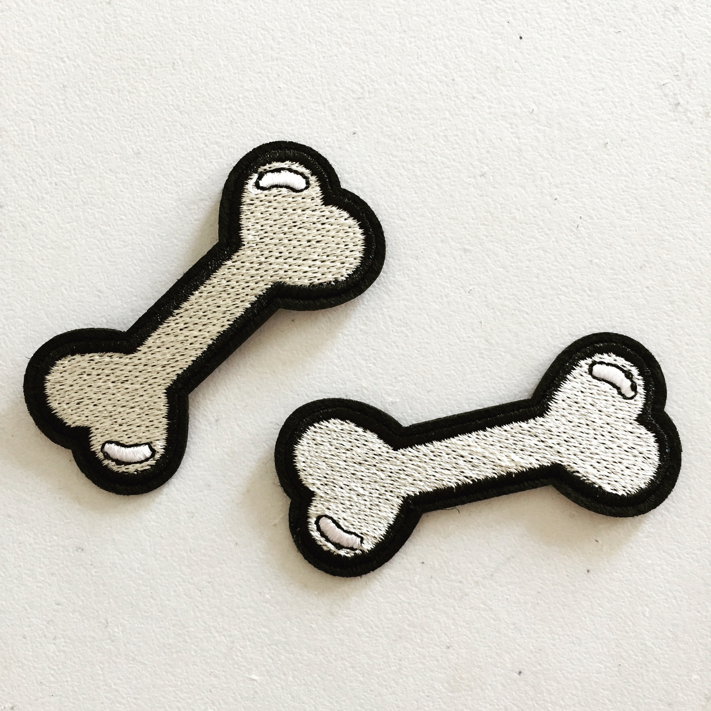 Bone Iron-on Patch Dog Lover Badge Bone Badge Decorative - Etsy UK