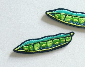 Two Peas in a Pod Patch Custom Made - Etsy