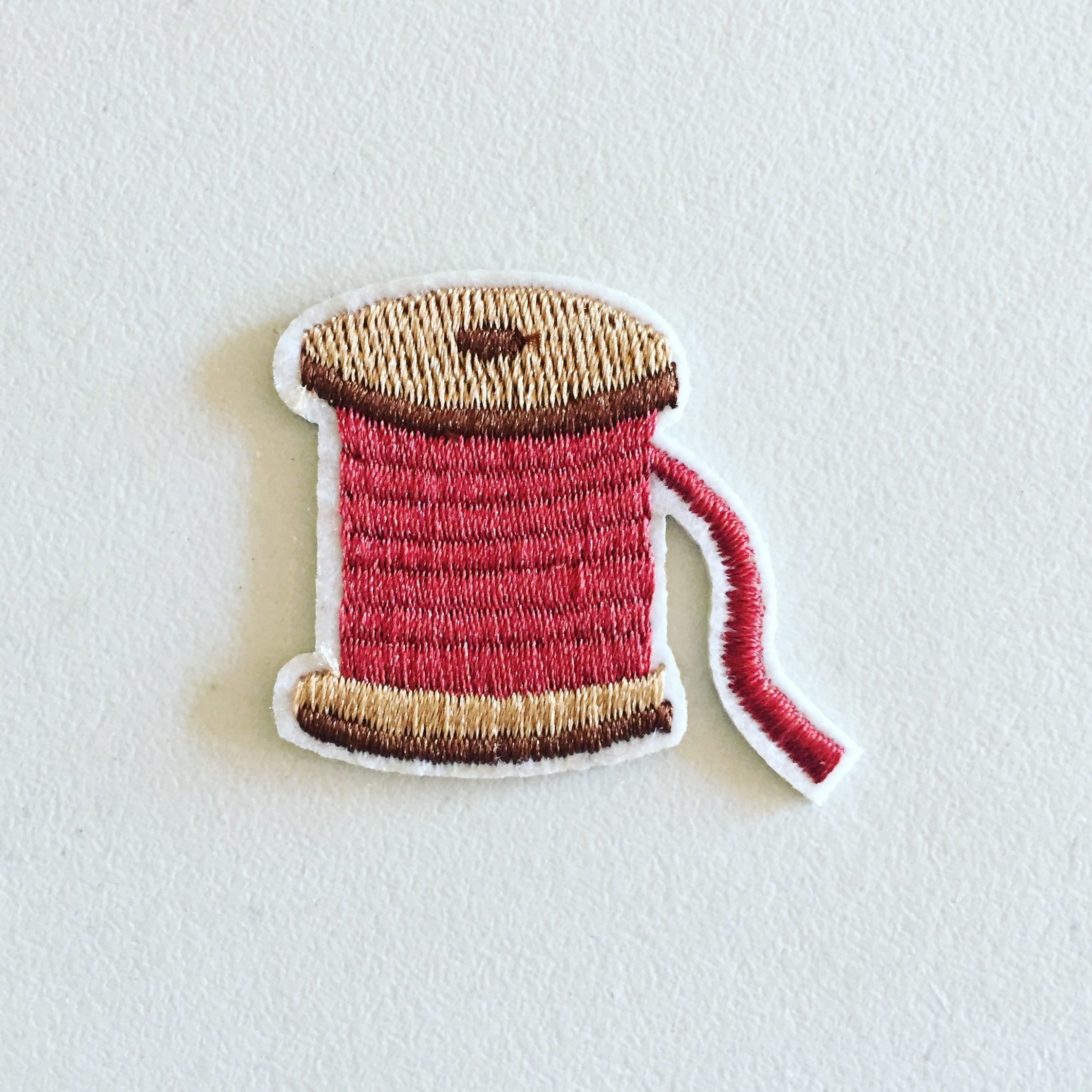 Thread Spool Iron-on Patch DIY Sewing Badge Decorative - Etsy