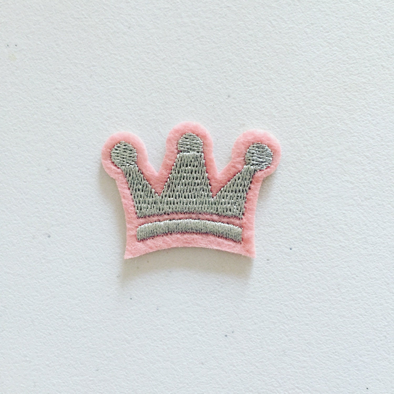 Princess Crown Iron-on Patch Crown Badge Crown Applique - Etsy UK