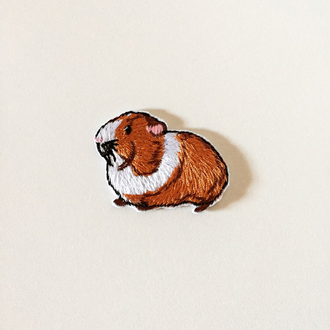 Hamster Iron-on Patch, Animal Pet Badge, Hamster Badge, Animal ...
