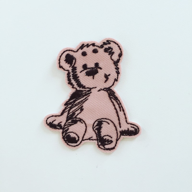 Embroidered Bear Patches - Etsy