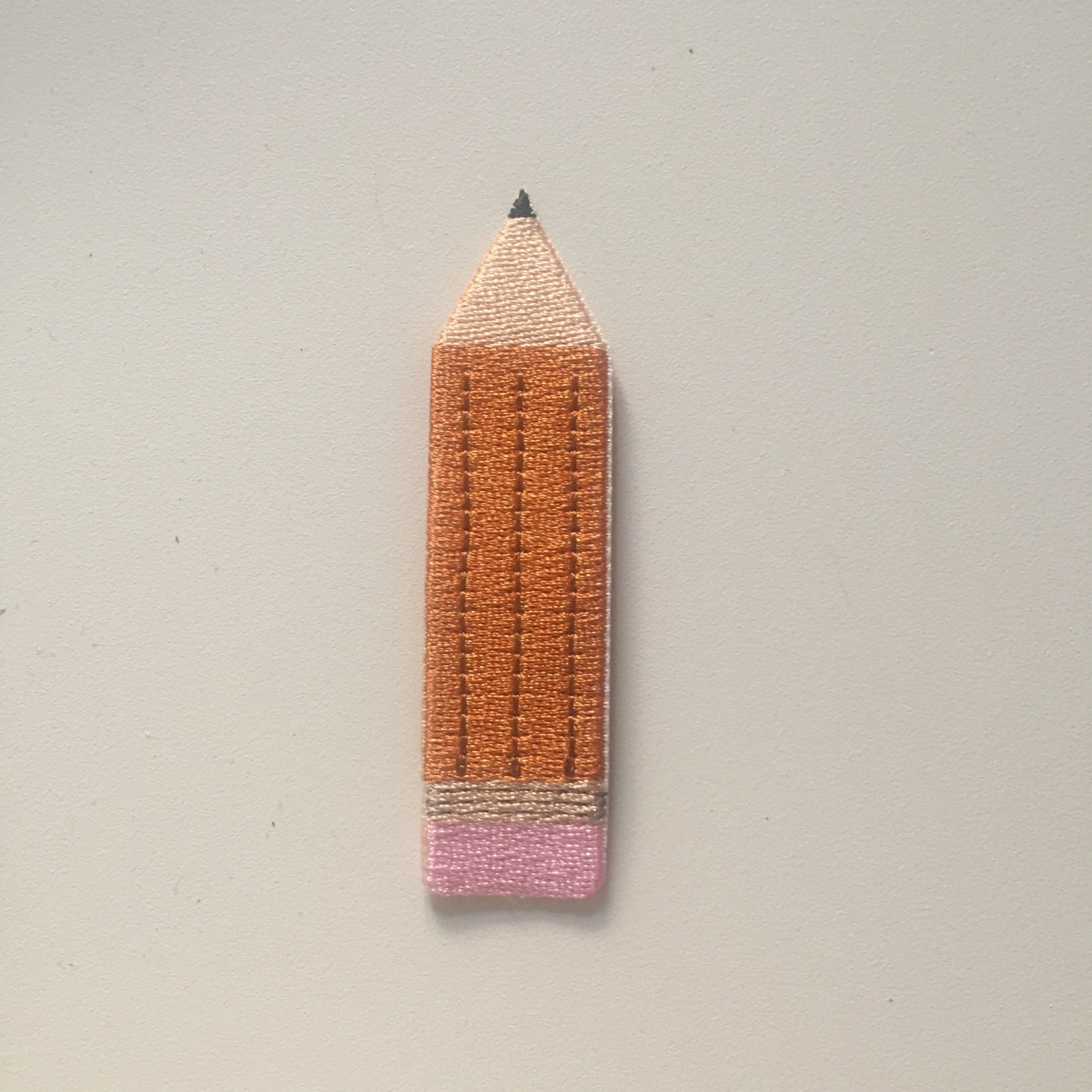 Pencil Iron-on Patch Writing Pencil Badge Student Badge - Etsy UK