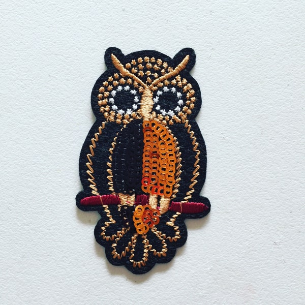 Owl Iron On - Etsy