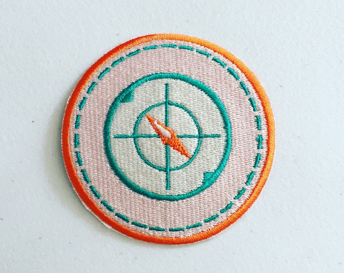 Compass Patch 358 2 Inch Diameter Embroidered Patch - Etsy Canada