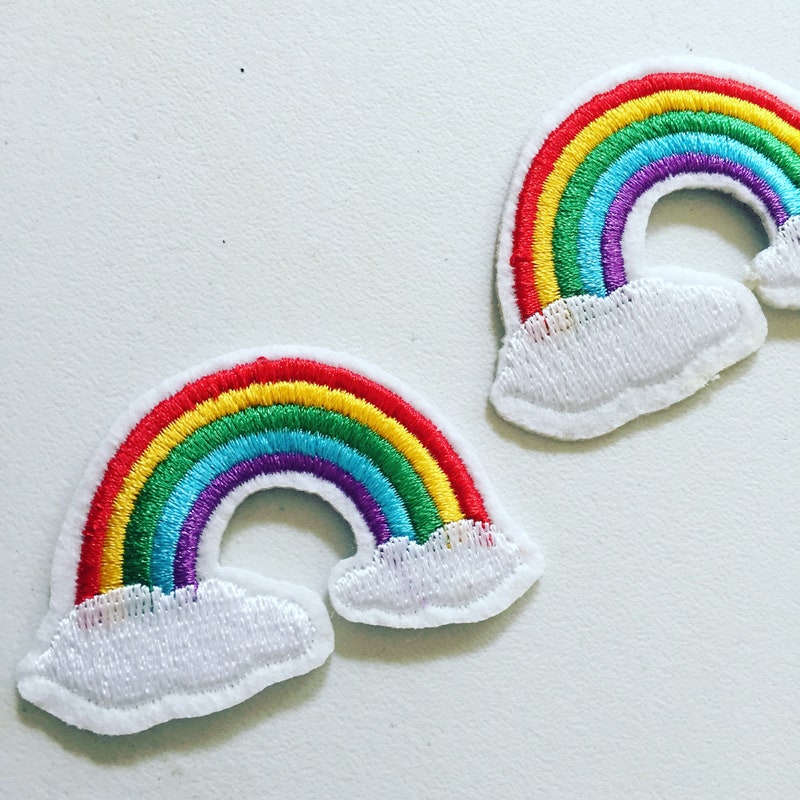 Rainbow Patches - Etsy