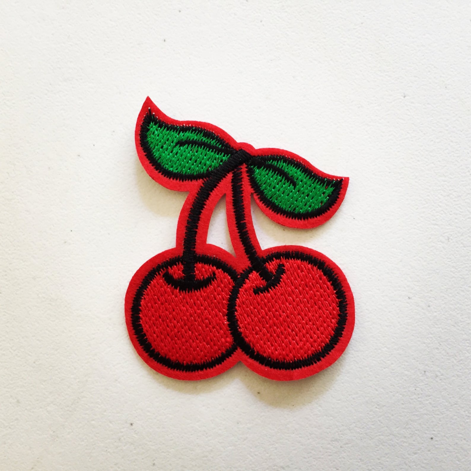 Cherries Iron-on Patch Fruit Patch Vintage Effect Patch DIY - Etsy