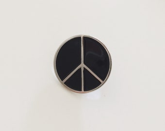 Peace Sign Button - Etsy