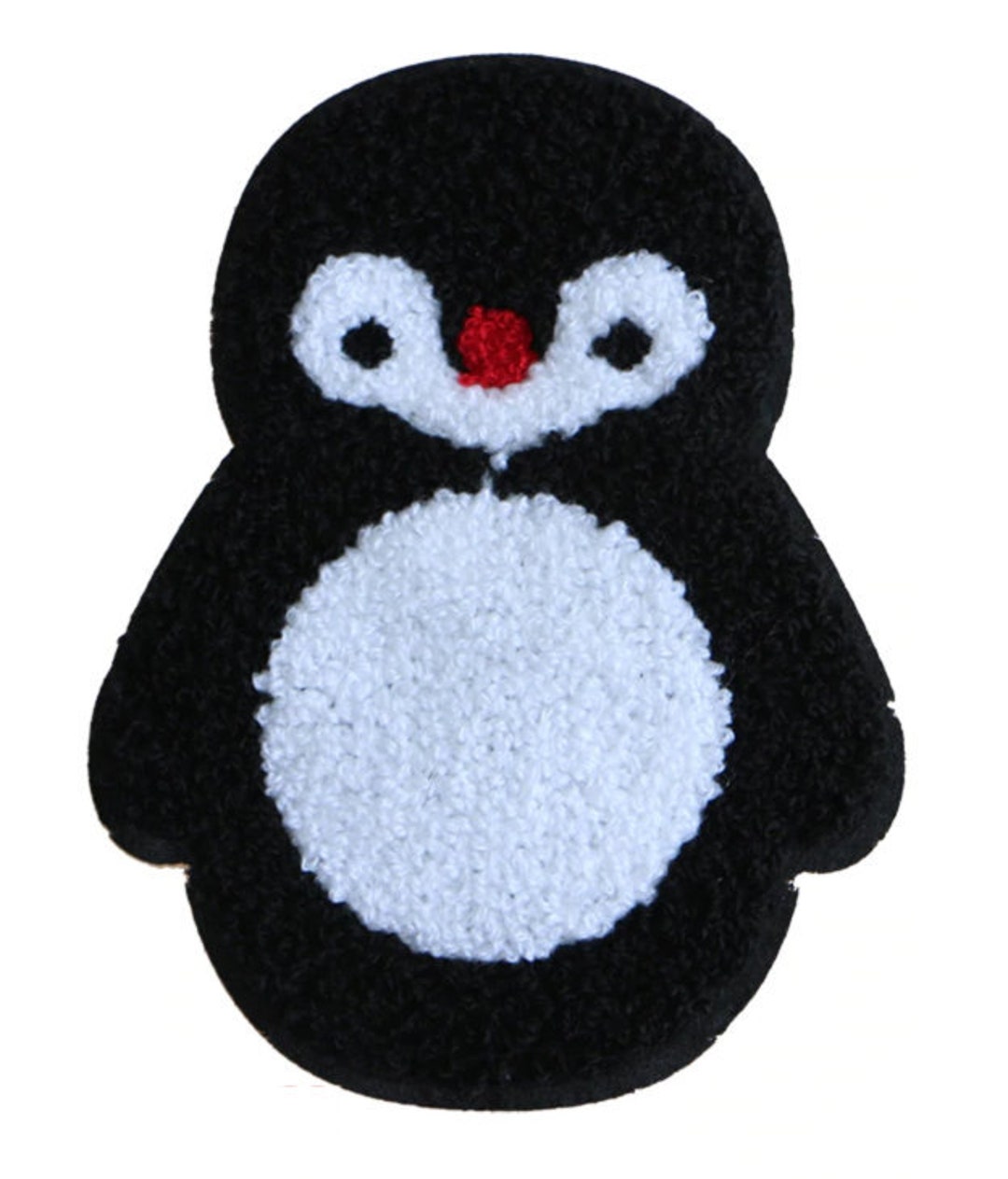 Penguin Chenille Sew on Patch, Arctic Animal Badge, Penguin Badge ...