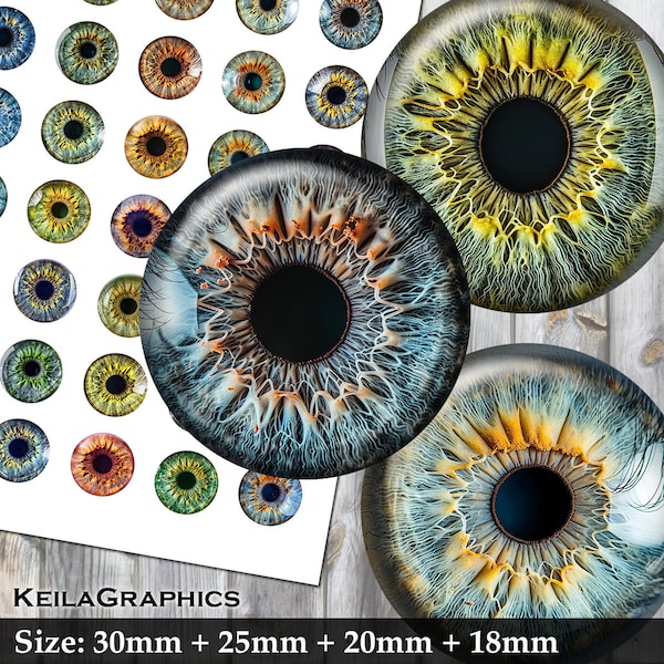 Printable Eyes - Etsy