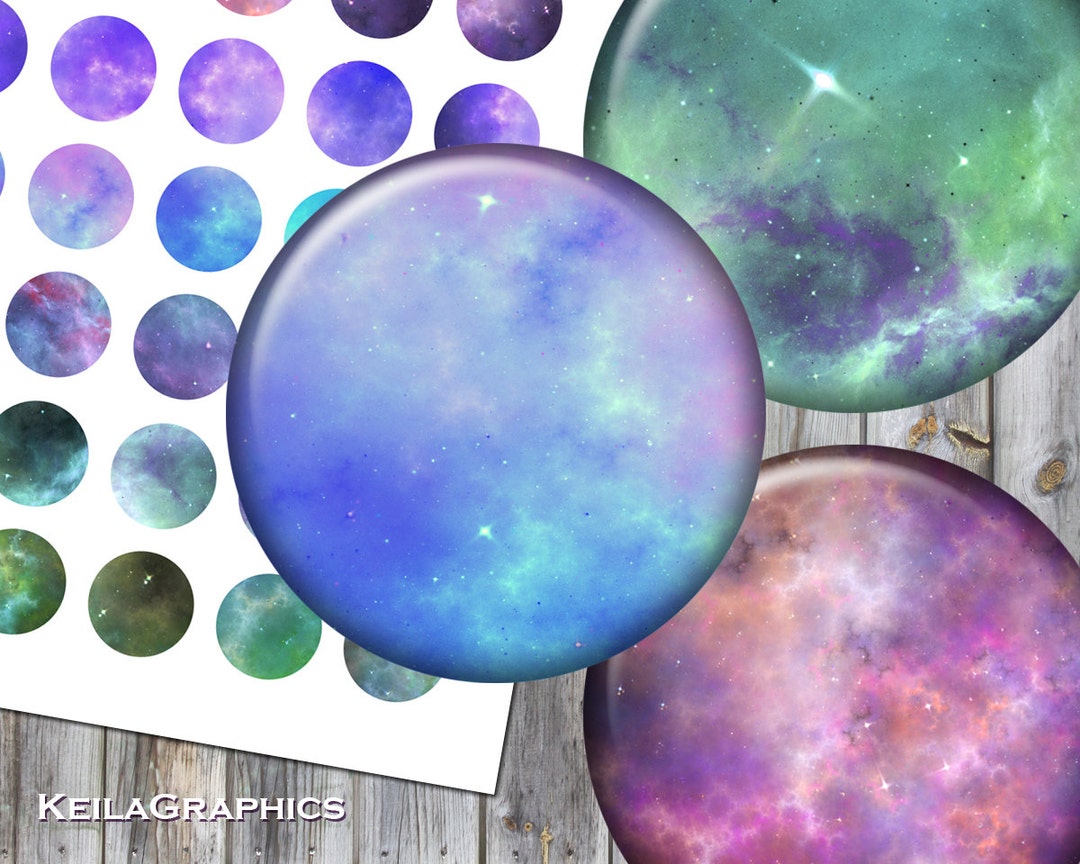 Digital Collage Sheet - Instant Download - Circle Size 2" + 1.5" + 1.25 ...