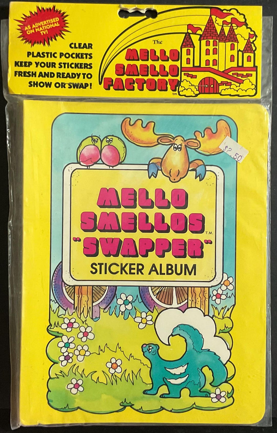 NIP Vintage Stickers Book - Mello Smello - I COMBINE SHIPPING - Etsy