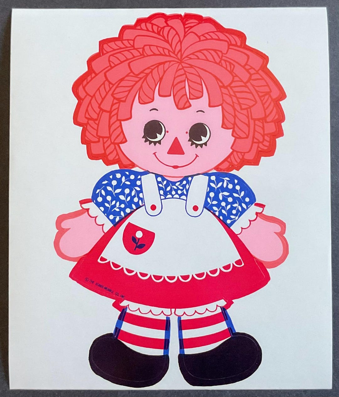 Large Rare VINTAGE Stickers - Hallmark - Raggedy Ann - I COMBINE ...