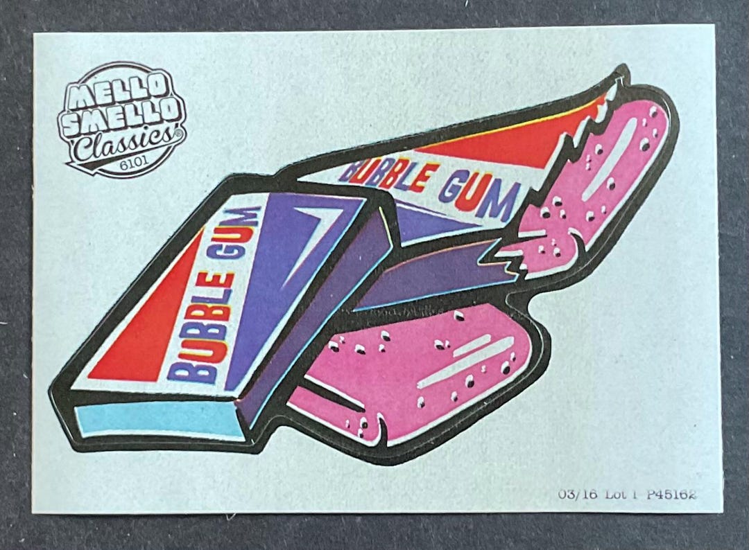 One Mod of Scratch & Sniff Vintage Stickers - Mello Smello - the ...