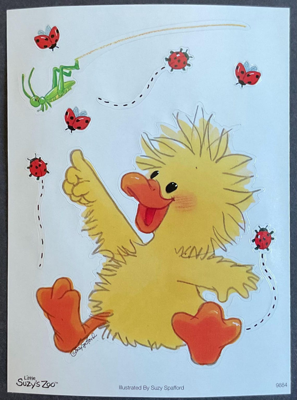 A Sheet of VINTAGE Stickers - Suzy’s Zoo - Witzy Duck - I COMBINE ...