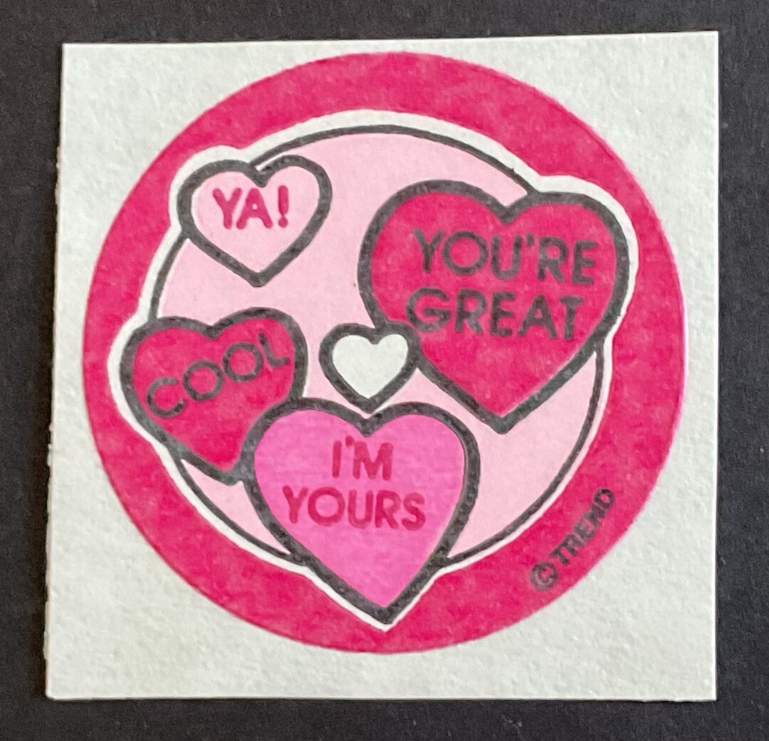 VINTAGE Stickers - Scratch & Sniff - Trend - Cherry Candy - I COMBINE ...