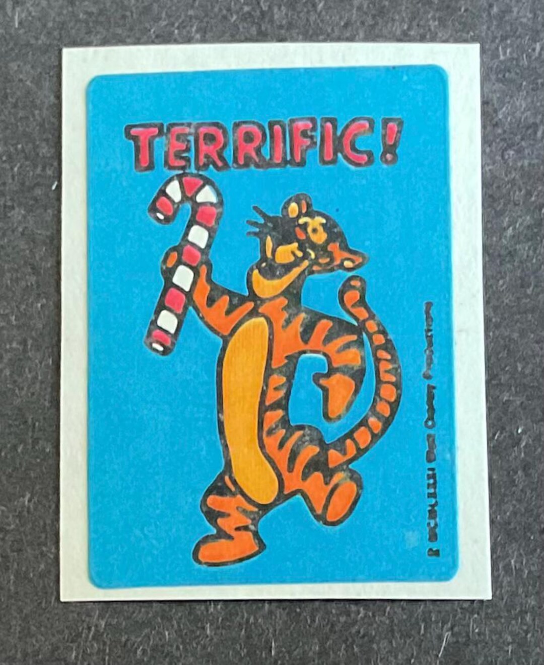 Vintage Stickers DISNEY Scratch & Sniff Peppermint 1 I COMBINE SHIPPING ...