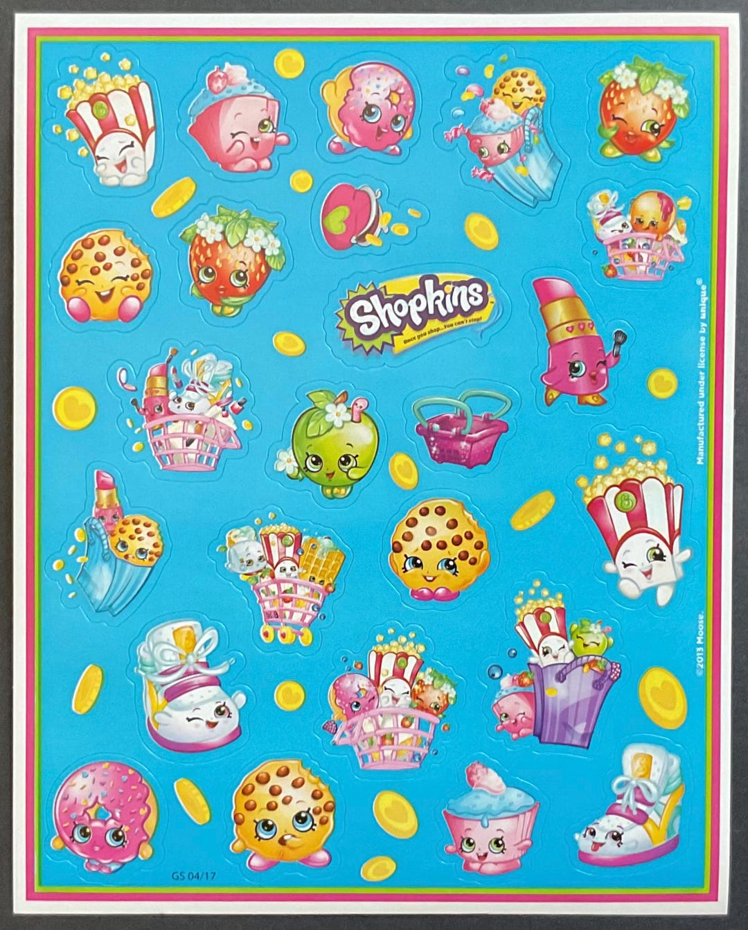 Vintage Stickers - Unbranded - Shopkins - I COMBINE SHIPPING - Dated ...