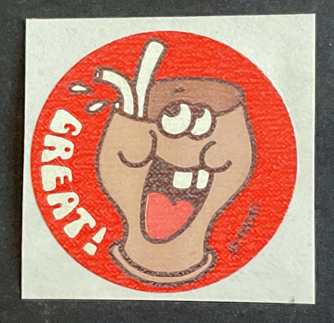 VINTAGE Stickers - Scratch & Sniff - Trend - Cola - I COMBINE SHIPPING ...