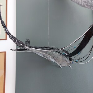 Manta Fish Wire Art, Fish Wall Decor, Wire Sculpture, Awesome Fish ...