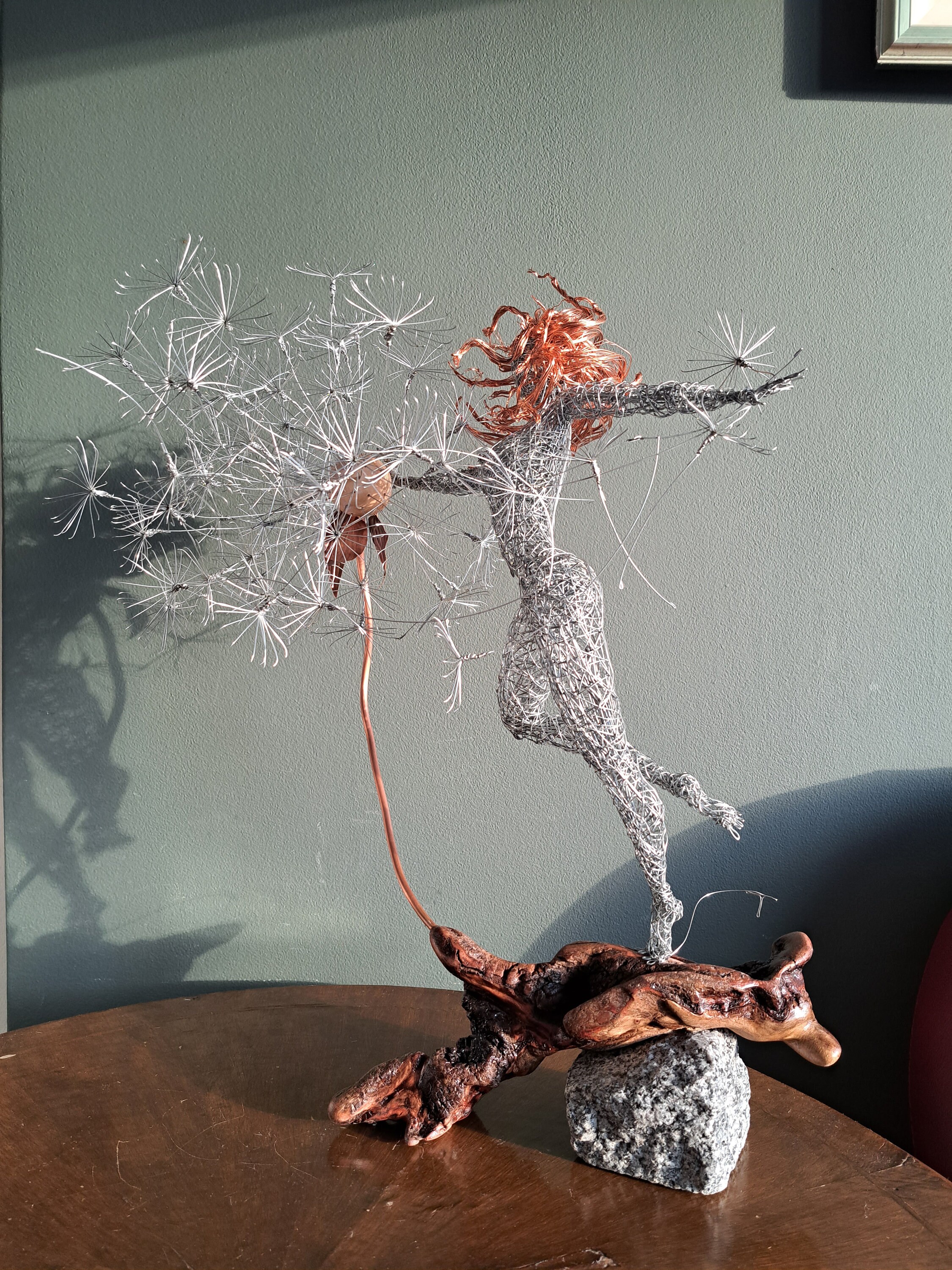 Simple Wire Sculpture Art