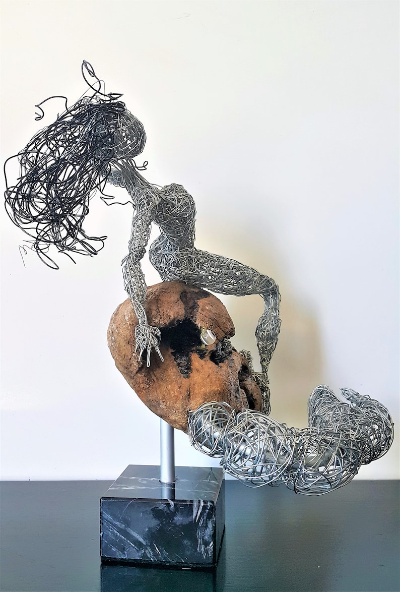 Cancer Wire Sculpture Zodiac Sign Statue Unique Metal Art - Etsy Canada