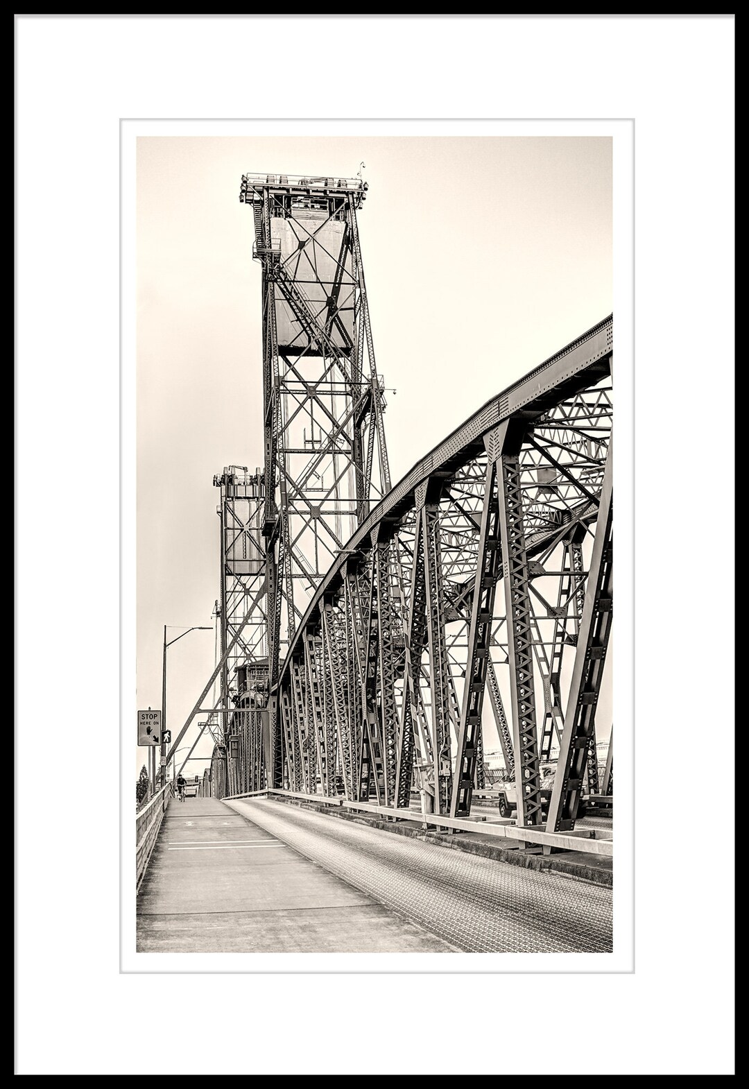Portland's Hawthrone Bridge Art, California Travel Photograph, Bridge ...