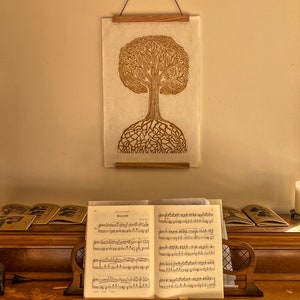 Large Tree Block Print - Etsy
