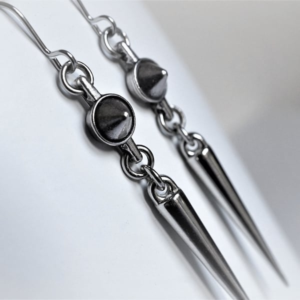 Spike Earrings - Etsy