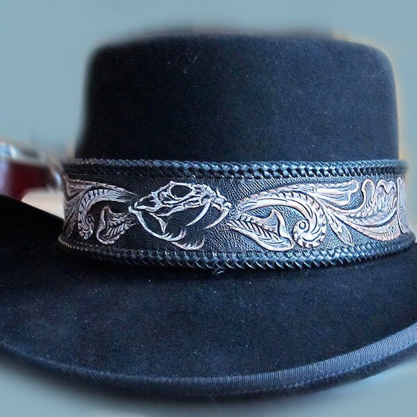 Rattlesnake Hat Band - Etsy