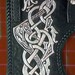 Triumph Motorcycle Tank Strap Tooled Leather Celtic Design - Etsy