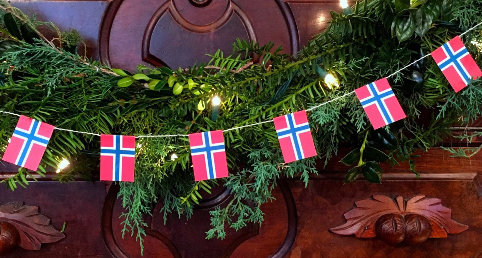 Norway Flag Garland Small Handmade Indoor Decoration Paper - Etsy