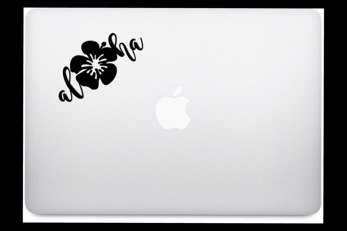 Aloha Hibiscus Sticker Hawaii Sticker Hibiscus Sticker | Etsy