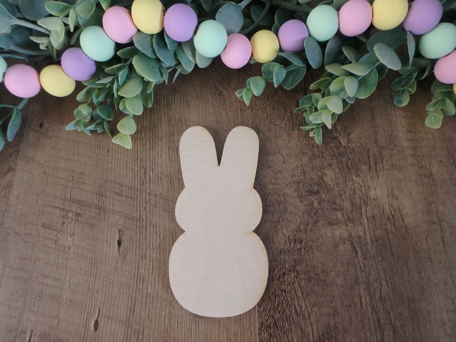 Bunny wood cutout Easter bunny cutout Easter crafts | Etsy