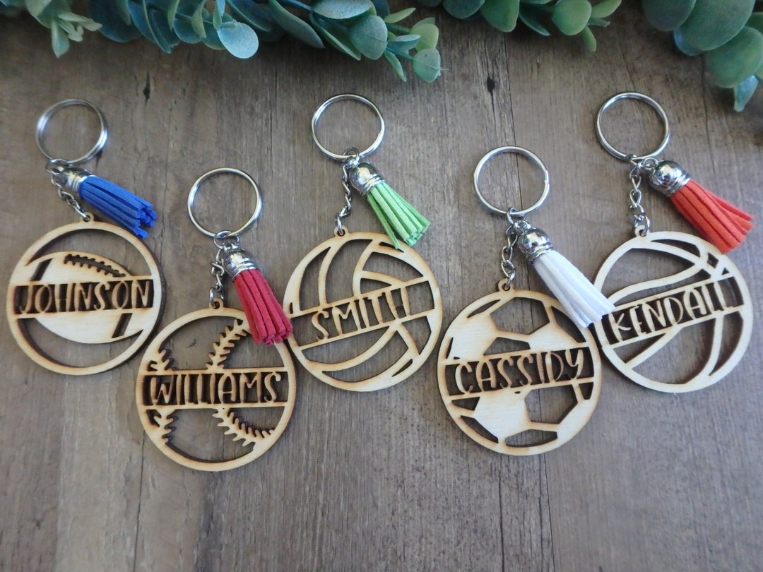 Sports Keychains Personalized , Coach Key Chains , Coach Gifts, Soccer ...