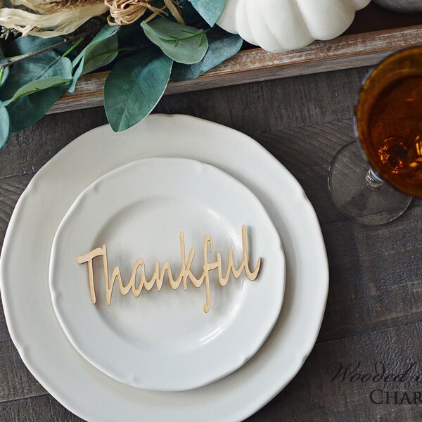 Thankful Plates - Etsy