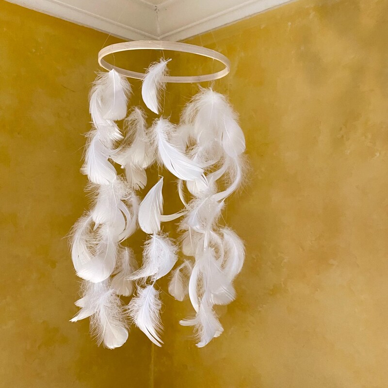 Feather Mobile - Etsy