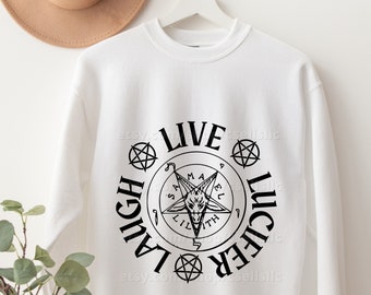 Live Laugh Lucifer - Etsy