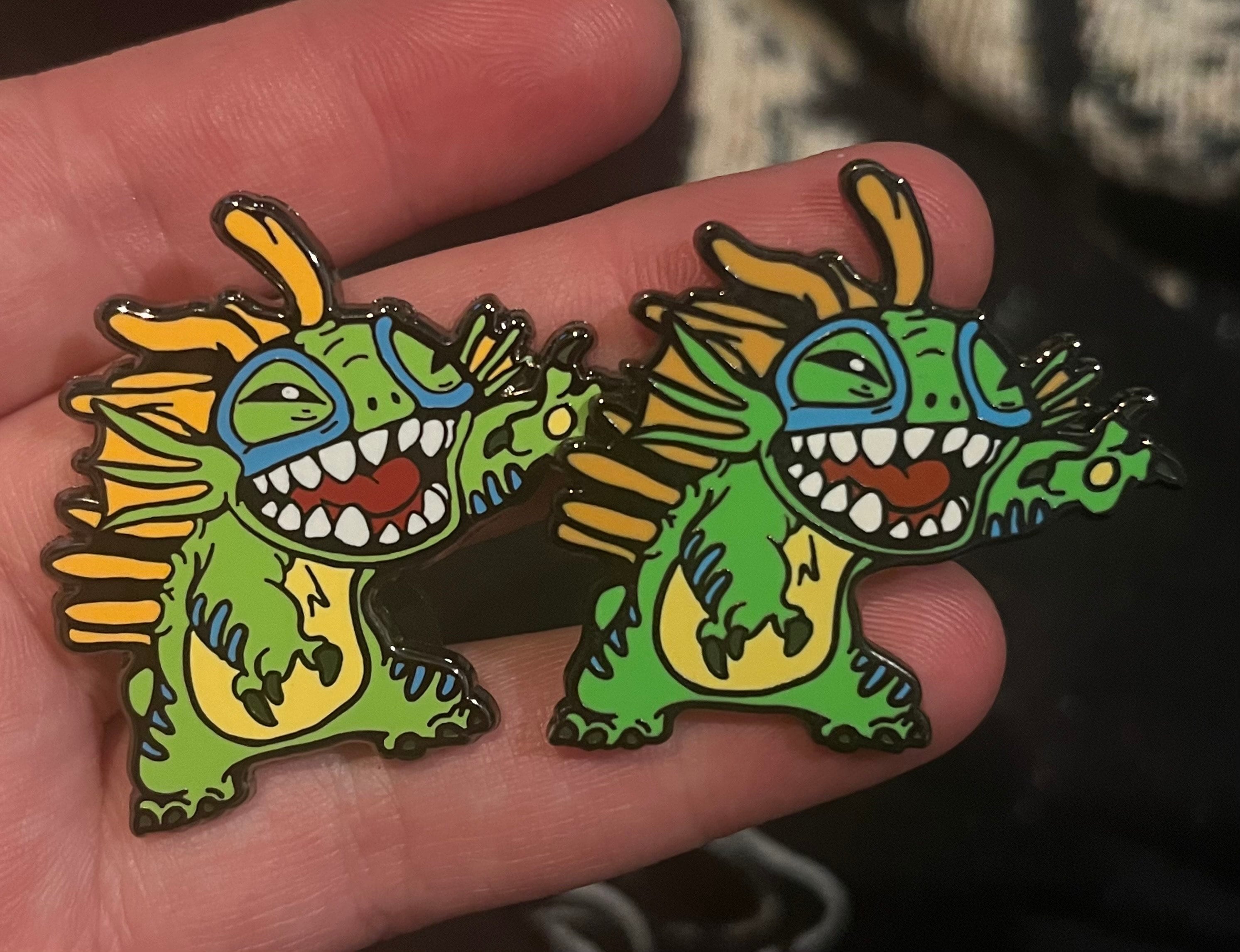 Stitch Murloc Enamel Pin - Etsy