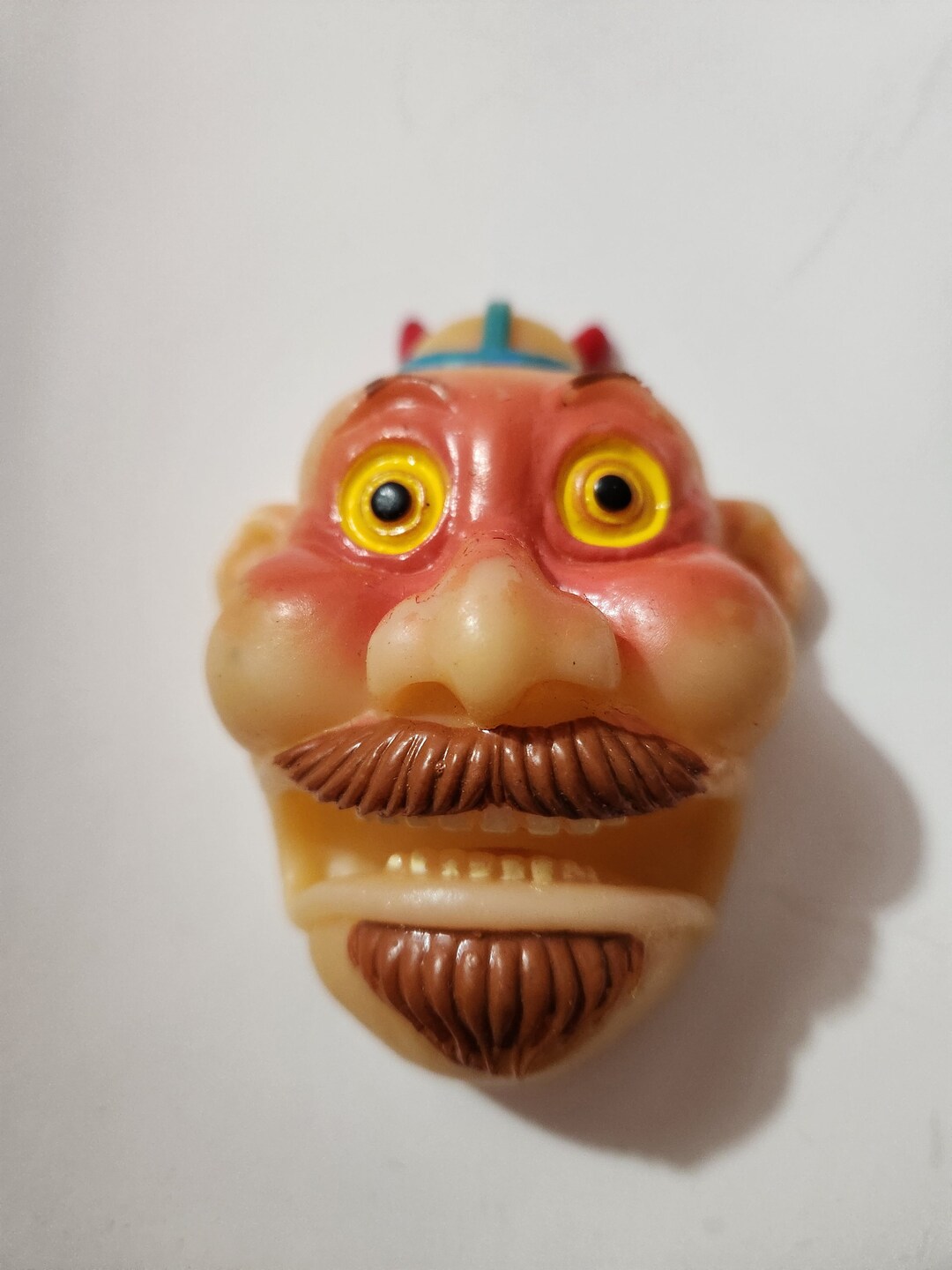 Vintage 1980's VIKING Rubber FINGER PUPPET - Etsy