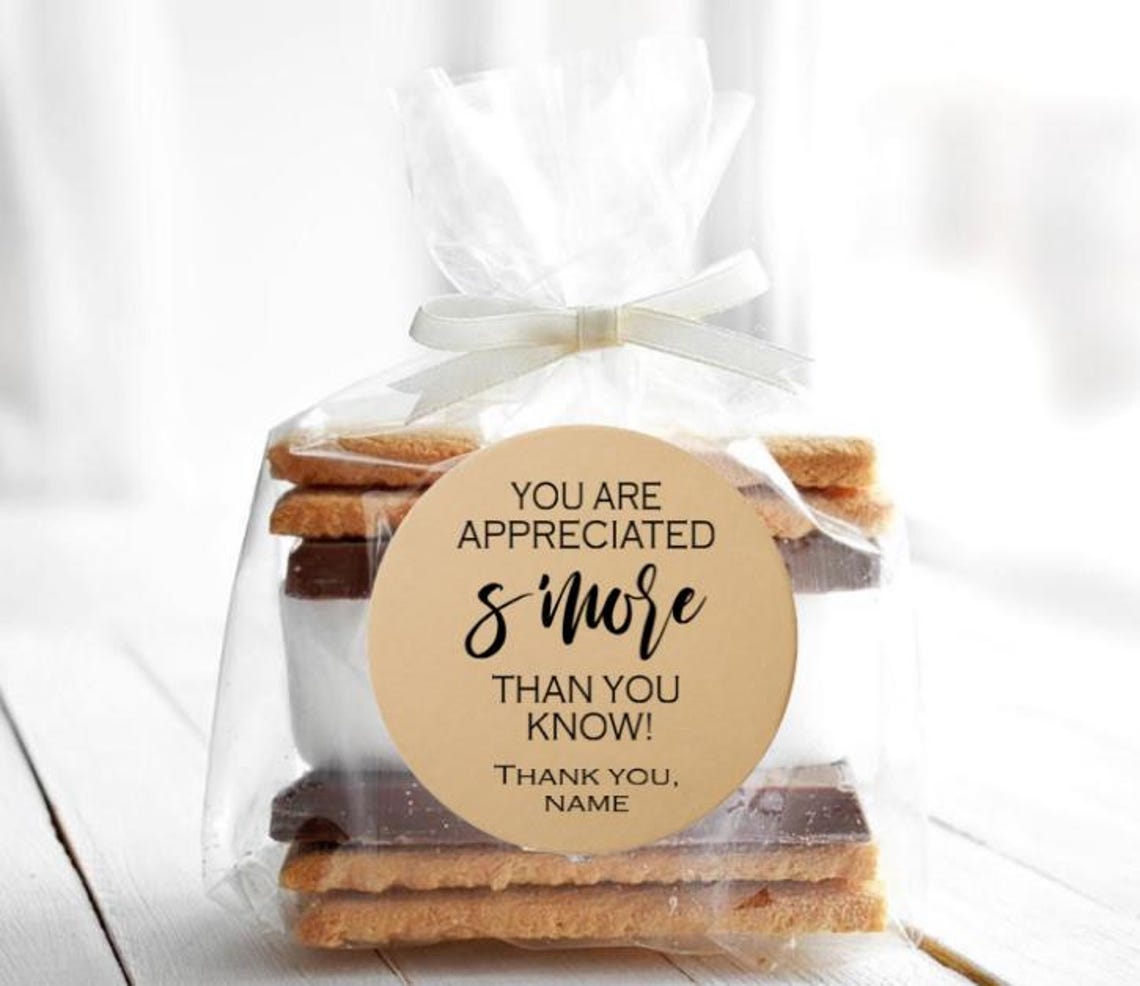 You Are Appreciated S'more Than You Know Stickers, Thank You Stickers ...