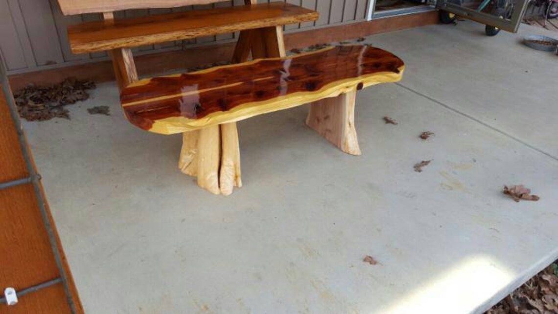 Cedar Stump Coffee Table - Etsy