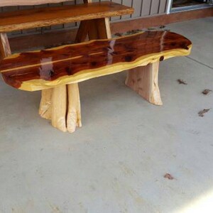 Cedar Stump Coffee Table - Etsy