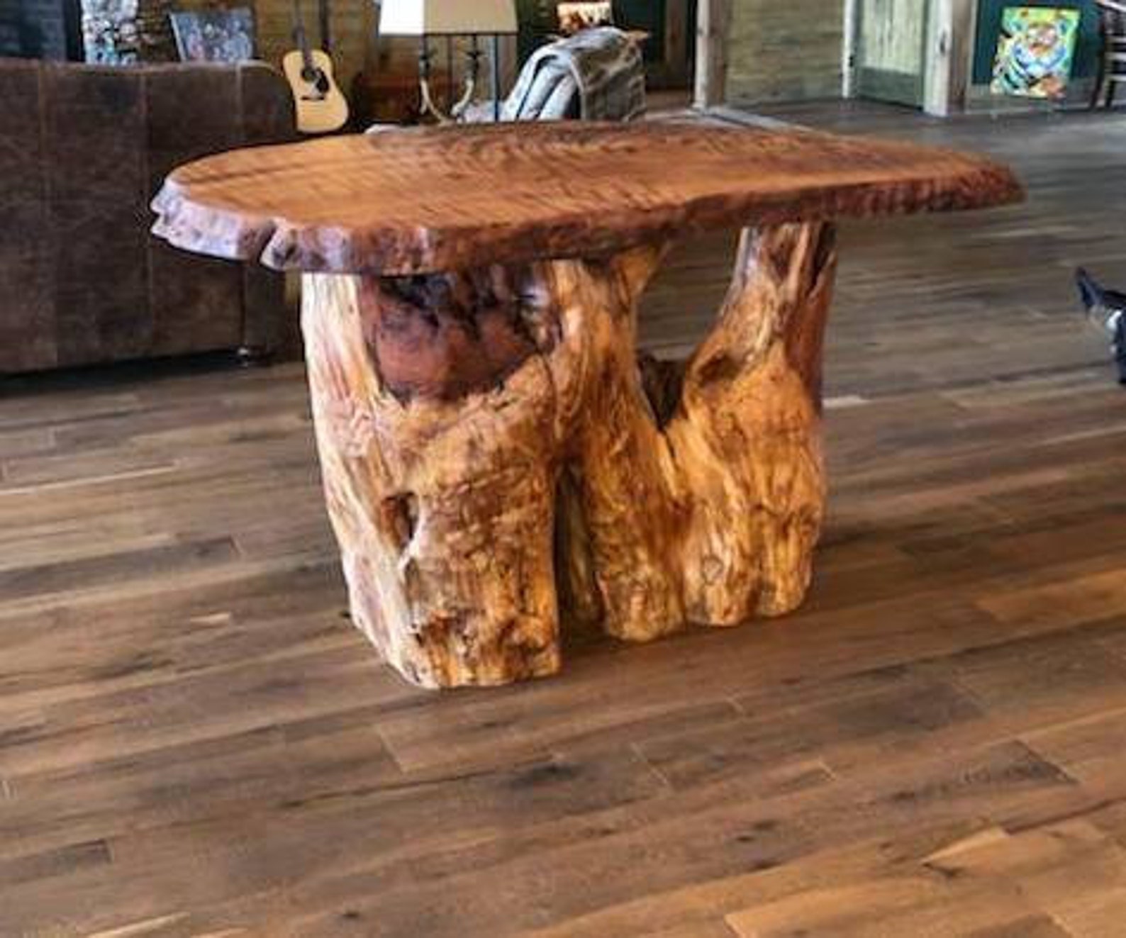 Redwood Dining Table. ***BEAUTIFUL*** - Etsy